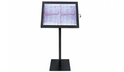 Porte Menu Restaurant - Porte Menu Éclairé